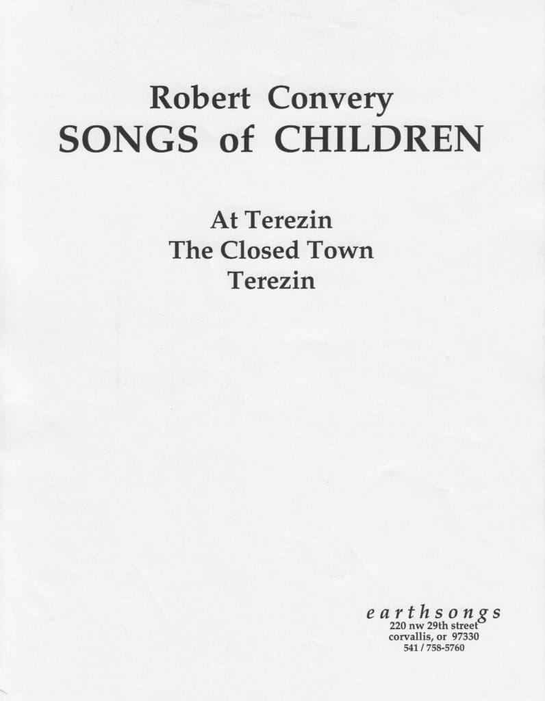 terezin (instrumental parts) - Earthsongs Choral Music
